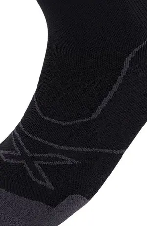 2xu Vectr Cushion Full Length Sock - Black/titanium