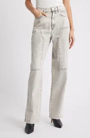 Allsaints Light Wash Bottoms For Women