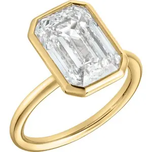 LUVMYJEWELRY Meira 14k Gold Lab Grown Diamond Engagement Ring - 14k Yellow Gold