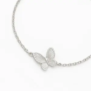 DONATELLO GIAN Crystal Butterfly Bracelet