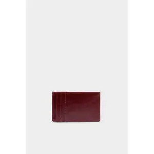 KATIE LOXTON Laila Patent Crackle Card Holder - Red