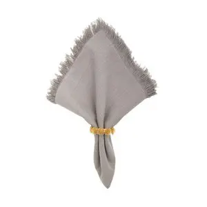 CAROL & FRANK Briella Napkin Collection - Grey