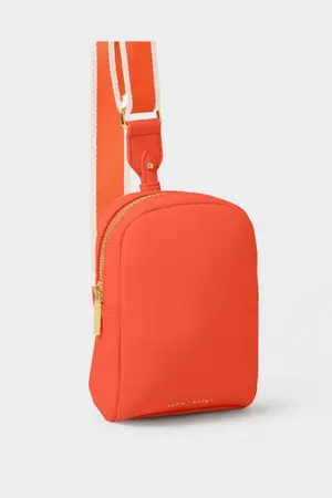 KATIE LOXTON Canvas Strap Sling Bag - Orange
