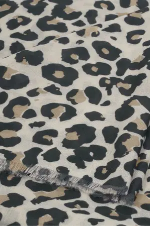 KATIE LOXTON Leopard Printed Scarf
