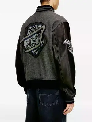 DIESEL® Patches Embroidered Jacket - Grey