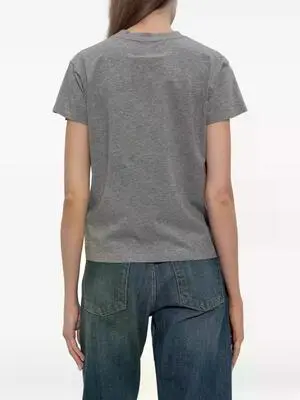 MAISON MARGIELA Patch Cotton T-shirt - Grey