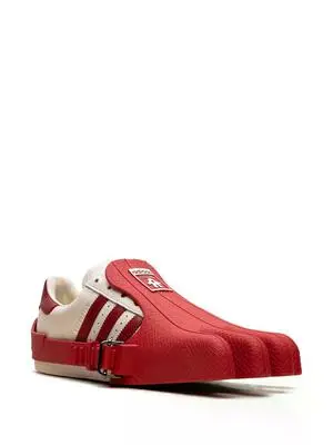 Adidas X Avavav Superfinger Superstar Buckle-detail Sneakers - Neutrals