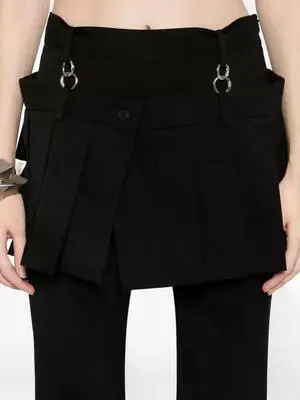 MEDEEA Detachable Skirt Flared Trousers