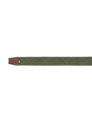 LA BOUCLE Firenze Woven Leather Belt