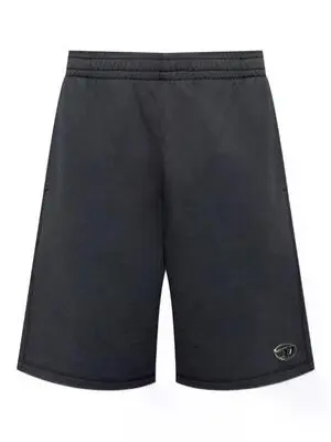 DIESEL® Logo-detail Shorts - Black