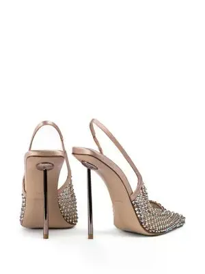 LE SILLA 120mm Gilda Embellished Pumps - Neutrals