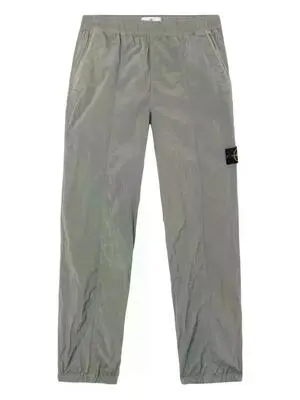 Stone Island Logo-patch Trousers - Grey