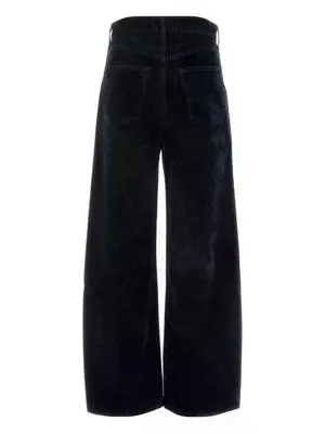 AGOLDE Low Curve Velvet Trousers