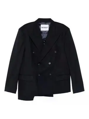 MEDEEA Asymmetrical Double-breasted Blazer