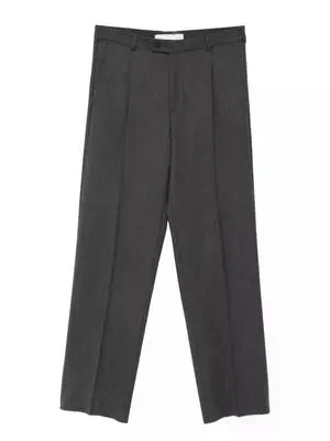 MEDEEA Pleated-front Trousers - Grey