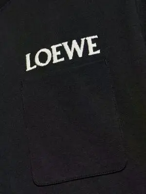 Loewe Chest-pocket Logo T-shirt - Black