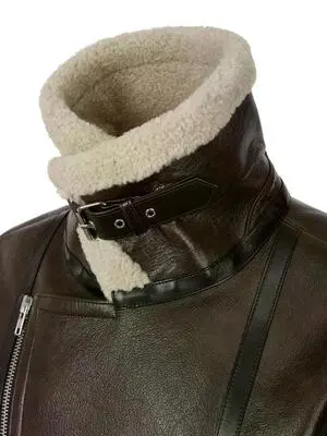 STUDIO TOMBOY Shearling Faux Leather Jacket
