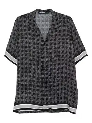 Karl Lagerfeld Monogram-pattern Shirt