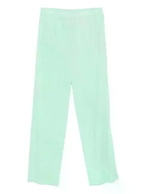 Pleats Please Issey Miyake Straight Leg Pants For Women