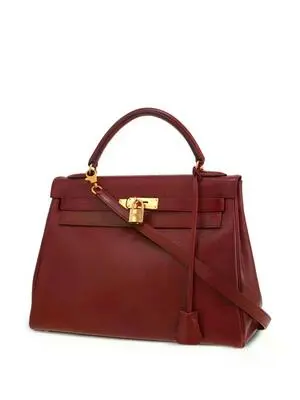 Hermès 1995 Kelly 32 Tote Bag - Red