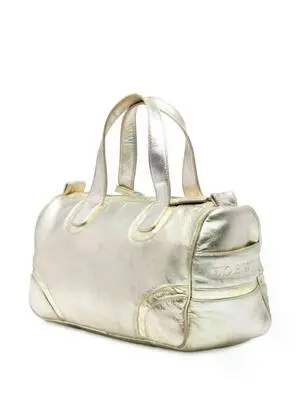 Loewe 2007 Metallic Leather Handbag