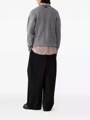 STUDIO TOMBOY Pleated Belt-loops Trousers