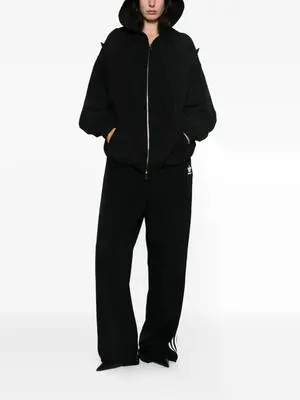MEDEEA Lapel Zip Hoodie Jacket
