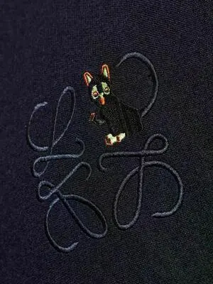 Loewe Embroidered Wool Sweater