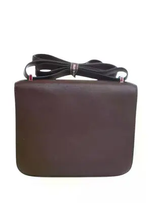 Hermès 2013 Mini Constance 18 Crossbody Bag - Red