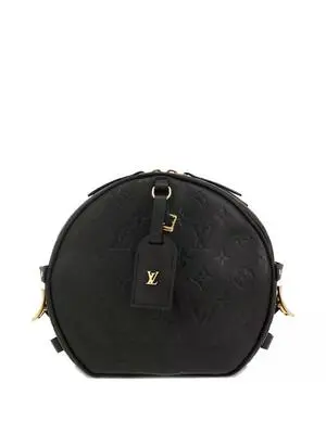 LOUIS VUITTON Boîte Chapeau Empreinte-monogram Crossbody Bag - Black