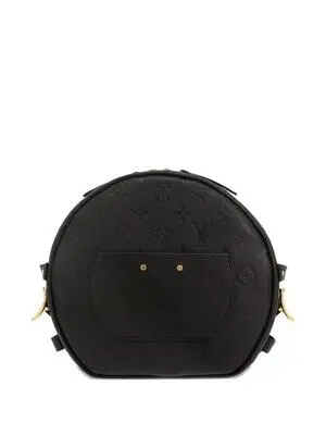 LOUIS VUITTON Boîte Chapeau Empreinte-monogram Crossbody Bag - Black