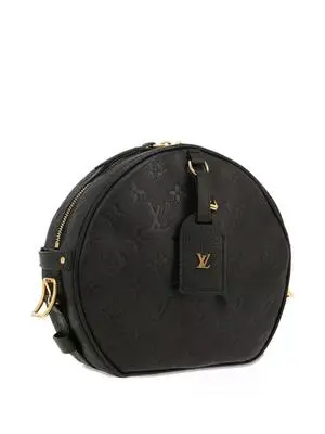 LOUIS VUITTON Boîte Chapeau Empreinte-monogram Crossbody Bag - Black