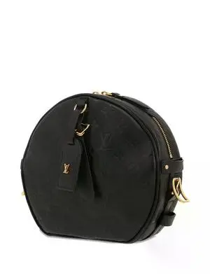 LOUIS VUITTON Boîte Chapeau Empreinte-monogram Crossbody Bag - Black