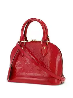 LOUIS VUITTON Alma Bb Tote Bag - Red