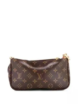 LOUIS VUITTON Multi Pochette Accessoires Monogram Canvas Crossbody Bag - Brown