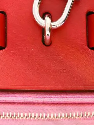 Hermès Herbag Removable-strap Handbag - Red