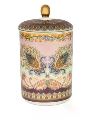 Etro Porcelain Candle Jar - Pink