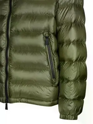 Add Quilted Hooded Down Jacket
