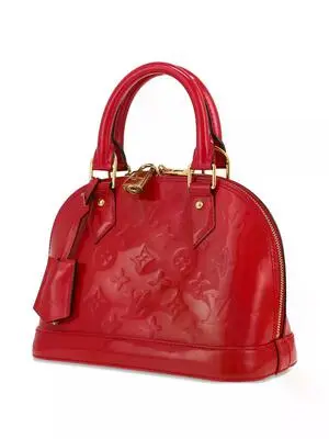LOUIS VUITTON Alma Bb Tote Bag - Red