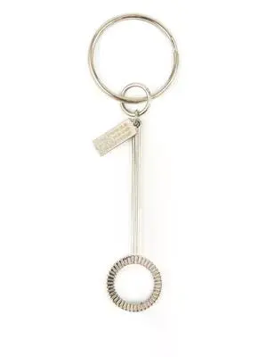 MAISON MARGIELA Key Ring With Charm - Silver