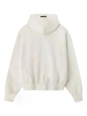 Fear Of God Embossed-logo Hoodie - Neutrals