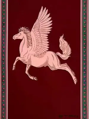 Etro Heraldic-motif Ceramic Tray - Red