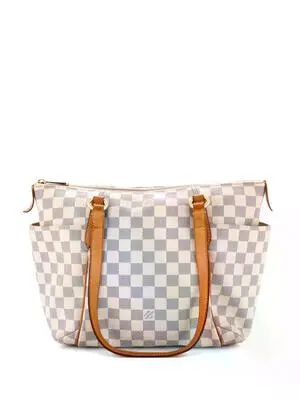 LOUIS VUITTON Totally Handbag Damier Pm - White