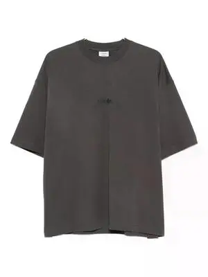 Vetements Logo-motif T-shirt - Grey