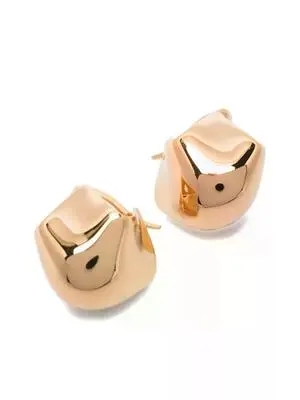 Khaite Small Lotus Earrings - Gold