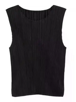 Issey Miyake Round Neck Camis Tanks For Women