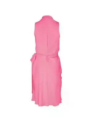 PETER COHEN Yard Silk Mini Dress - Pink