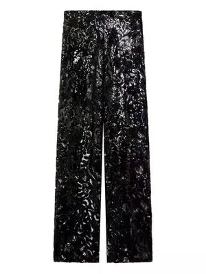 GOLDEN GOOSE Sequined Wide-leg Trousers