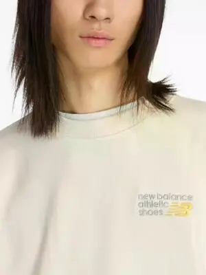 NEW BALANCE Logo-embroidered Sweatshirt