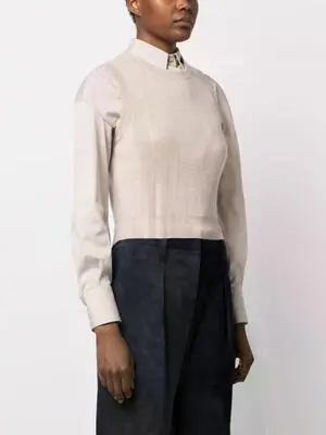 Brunello Cucinelli Ribbed-knit Sleeveless Sweater